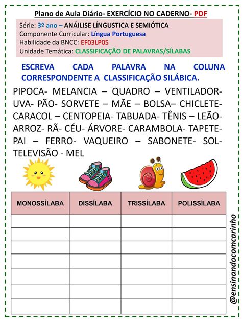 A Arte De Educar Atividades Ano De Acordo A Bncc
