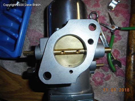 SU Carburetor Restorations MGB HIF4 1810 Assembly DSCN1370