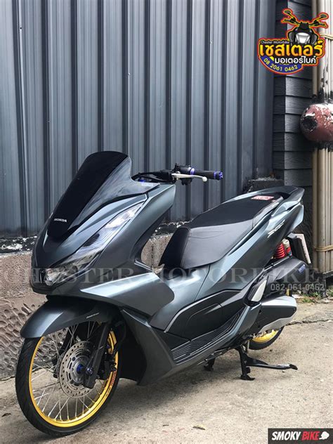 มอเตอรไซคมอสอง Honda PCX 160 ป 2021 เครองยนตเดม จดทรงลงลอ