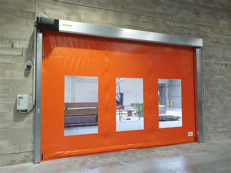 Installation De Portes Souples Rapides Bergheimer France