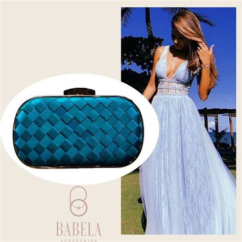 Clutch Bolsa Pochete E Cinto No Instagram O Azul Representa Toda A