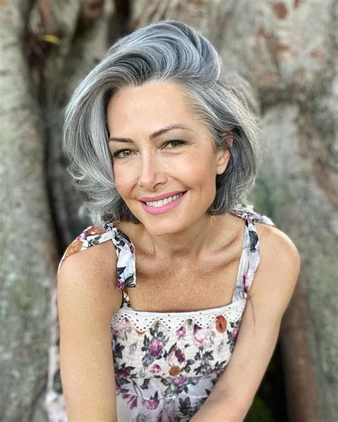 Top Hairstyles For Grey Hair Over Updated Artofit