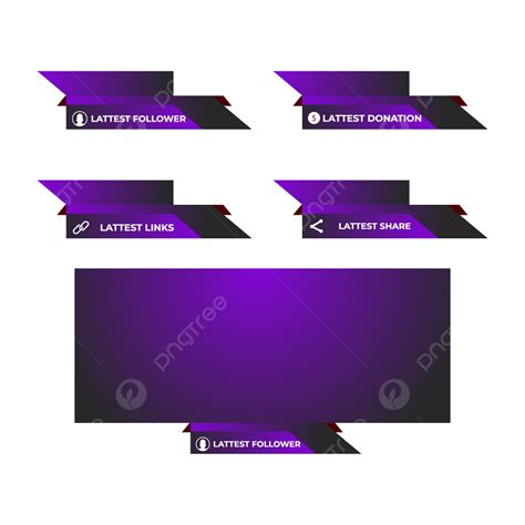 Twitch Stream Panels Vector Hd PNG Images Twitch Stream Panels Vector