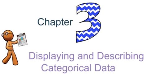 flipped lecture chapter 3 displaying and describing categorical data