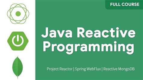 spring reactive full course spring boot webflux project reactor reactive mongodb youtube