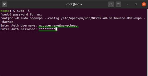 How To Setup OpenVPN Command Line On Linux FastVPN Namecheap