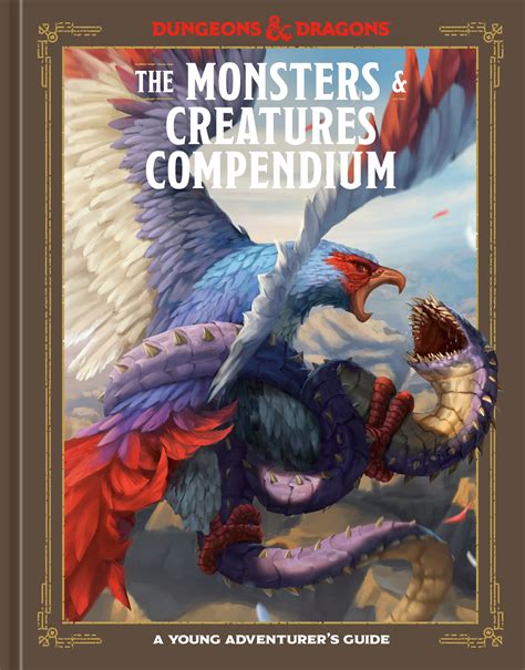The Monsters Creatures Compendium Dungeons Dragons By Jim Zub