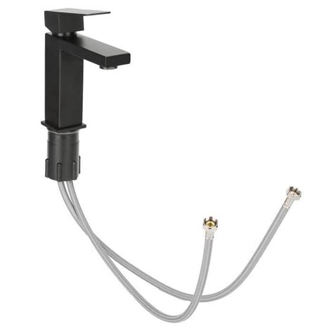 GOTOTOP robinet d évier G7 8 Robinet De Bassin En Acier Inoxydable