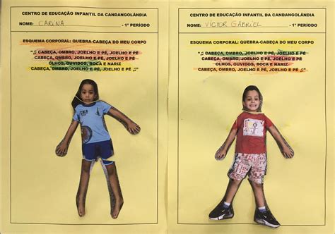 Brincadeiras Esquema Corporal Educação Infantil