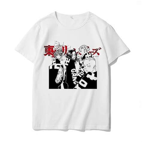 最安ショップ比較 OUHUAN 東京卍リベンジャーズ Tシャツ 半袖 トップス 夏服 コスプレ衣装 子供用 大人用 通気性 日常服