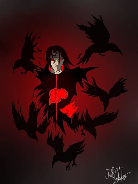 Itachi Crows Wallpaper
