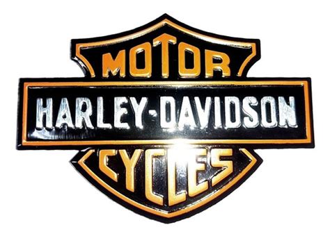 Emblema Harley Davidson Aluminio Escudo Cuotas sin interés