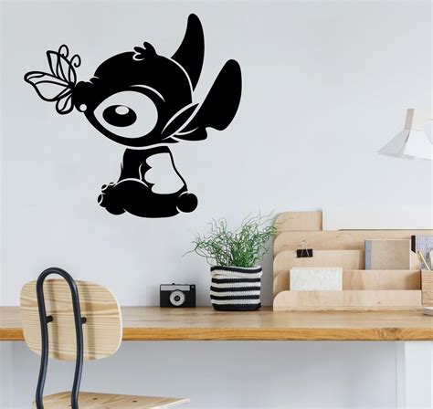 Disney Movie Character Stitch Lilo And Stich Silhouette Cute Stitch