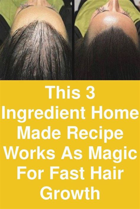How To Make Your Own Hair Grow Super Fast Overnight Hair Growth Home