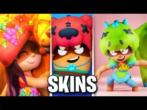 Las Mejores Skins De Nita Del Supercell Make Brawl Stars Youtube