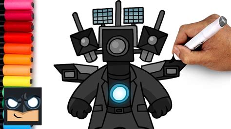 How To Draw Titan Cameraman Skibidi Toilet YouTube