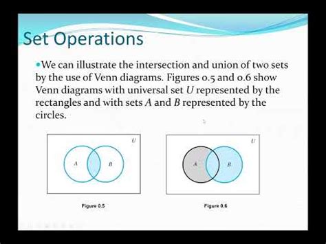 Set Operations How Find The Union Complement And Intersection Of Sets