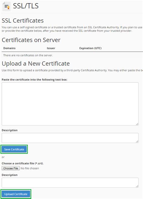 How To Install An SSL Certificate In CPanel