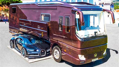 Most Expensive Motorhome RV 2022 7 700 000 With Bugatti Chiron