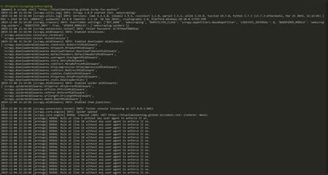 web scraping using python scrapy bs4 using scrapy and python 2 晨风 eric 博客园