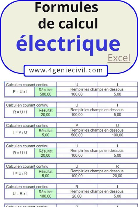 A Table With Numbers And Symbols For Each Type Of Electrical Device