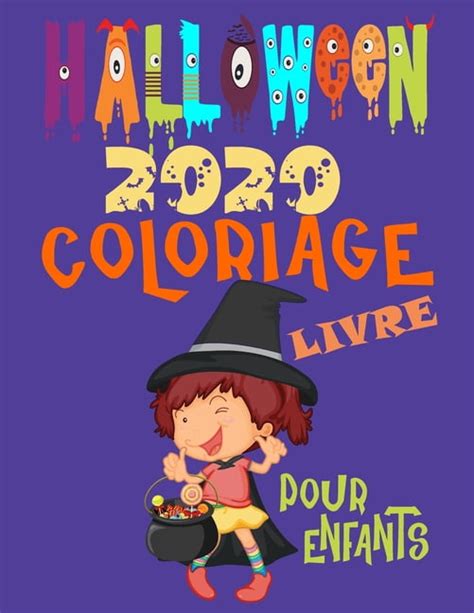 Halloween 2020 Livre Coloriage Pour Enfants Livre De Coloriage Pour