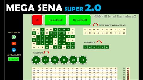 PLANILHA PRA MEGA SENA 100 GARANTIDO 6 PONTOS YouTube