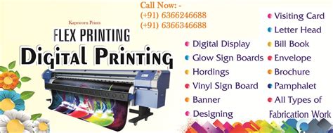 Flex Printing In Bangalore Printing Business Cards Banner Printer