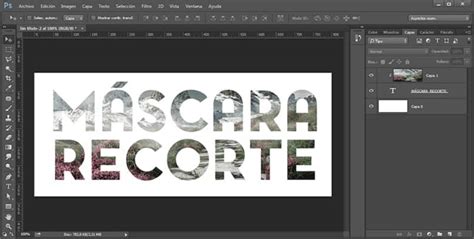 Cómo Utilizar la Herramienta Mascara de Capa de Recortes de Photoshop