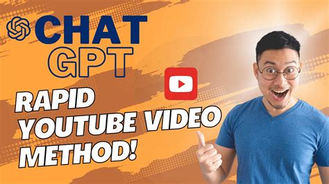 How To Use Chat Gpt To Make Youtube Videos Step By Step Youtube