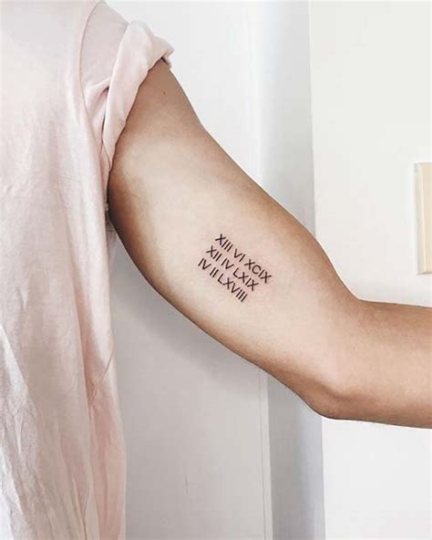 Details More Than Roman Numerals Tattoos Super Hot In Cdgdbentre