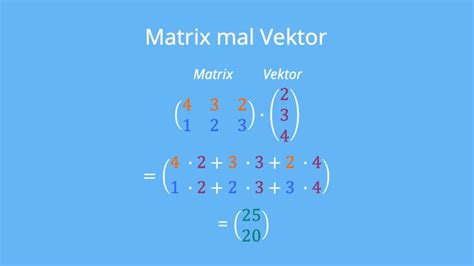 Matrix Mit Vektor Multiplizieren X Rechnen Mit Matrizen Off