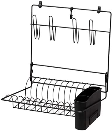 Black Escorredor De Louças Cozinha Duplo Parede 2501 Arthi ARTHI