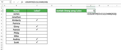 Cara Membuat Tanda Ceklis Tanda Centang Di Excel Compute Expert