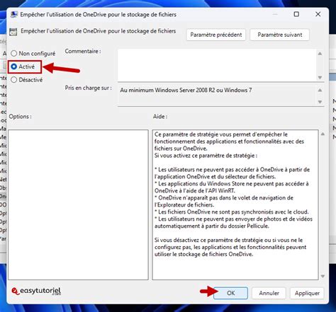 Désactiver et désinstaller OneDrive sur Windows 11 EasyTutoriel