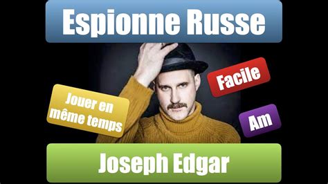 Joseph Edgar Espionne russe en Am Ukulélé avec Michel Pitre YouTube