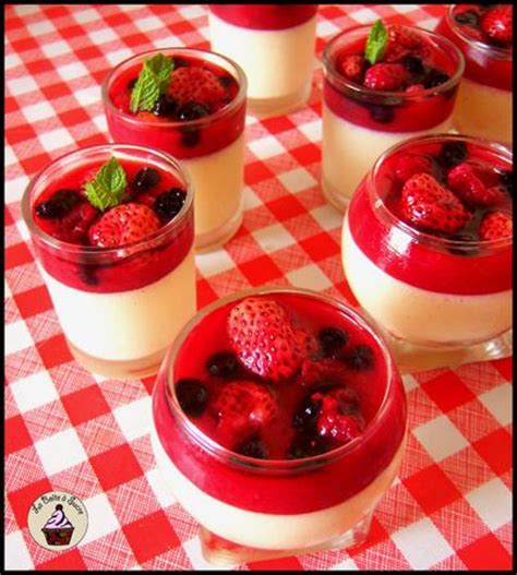 Mousse Mascarpone Vanille Au Coulis De Fruits Rouges