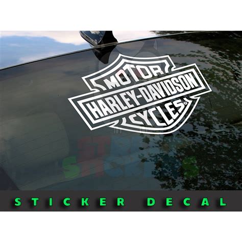 Harley Davidson Logo Sticker For Helmet Fuel Tank Body Motorcycles Car