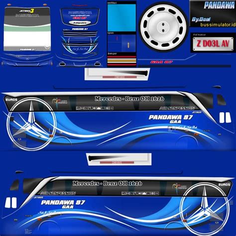 26 Livery BUSSID Sadewa SHD JB3 Jernih Dan Keren