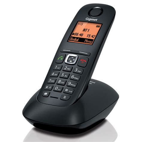 Gigaset A Noir T L Phone Sans Fil Gigaset Sur Ldlc