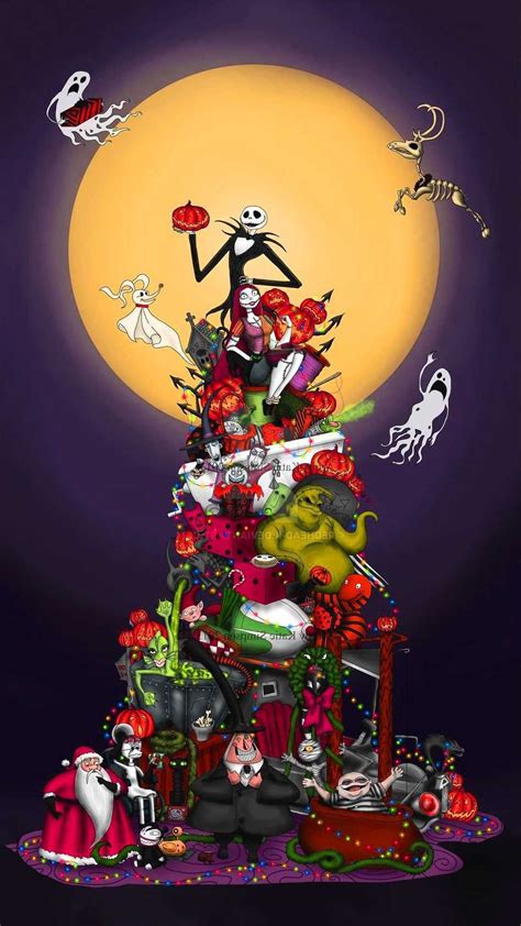 Nightmare Before Christmas Wallpaper Discover More Android Background