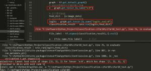 TensorFlow报错ValueError Cannot feed value of shape 32 32 3 for