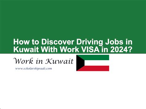 How To Discover Driving Jobs In Kuwait With Work Visa In