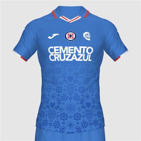 Cruz Azul Día de los Muertos Concept Kit FIFA 23 Kit Creator Showcase