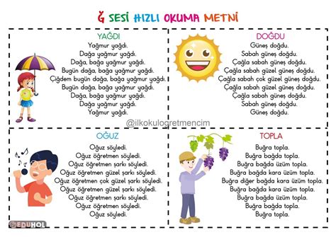Sesi H Zl Okuma Eduhol Ders Videolar Zle Online Test Z