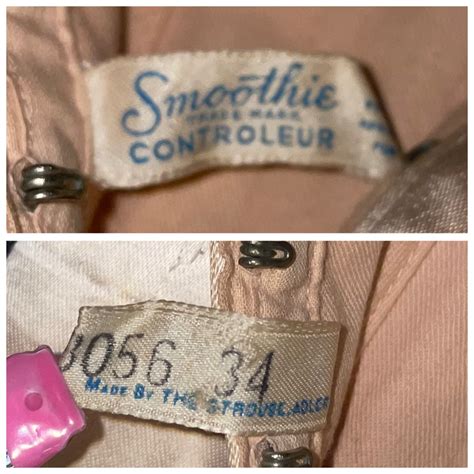 Very Rare 1940s Vintage Golden Satin Smoothie Strouse Adler Controleur Ob Girdle Corset W