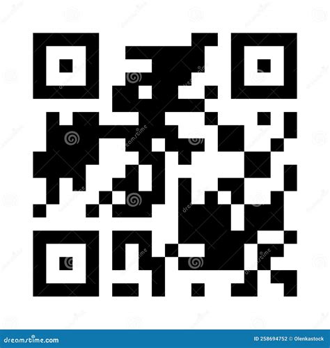 Vector Qr Code Stock Vector Illustration Of Scan Vector