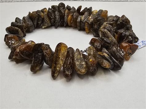 76 Gramm Massive Echte Bernsteinkette Naturbernstein Kette Kaufen Auf