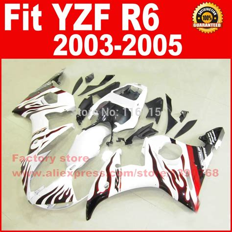 Kit De Carénage Pour Moto Ensemble De Carrosserie Pour Yamaha R6 2003
