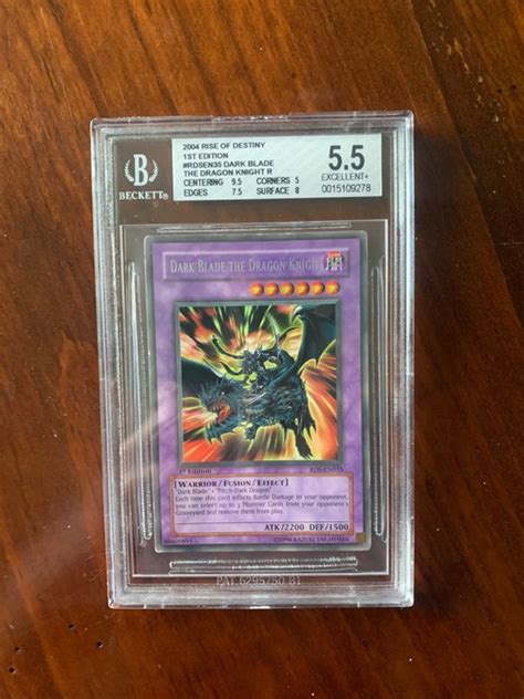 Konami Yu Gi Oh Graded Card Dark Blade The Dragon Catawiki